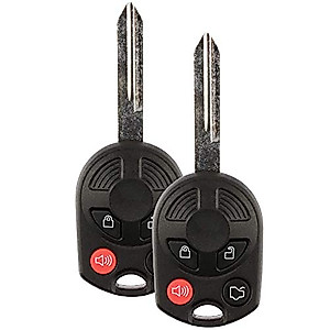 2X KeylessOption Remote Key Fob 4btn for Ford (OUCD6000022)