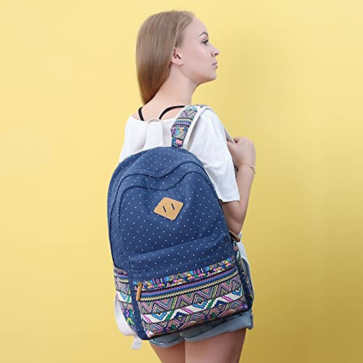 EZYCOK Laptop Backpack for Teen Girls Women Lightweight School Backpack College Bookbag Casual Daypack, Best Christmas Birthday Gift