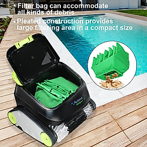 Nu Cobalt 731-i Pool Cleaner Automatic Pool Robot Wall Climber for Medium to Large in ground Pools