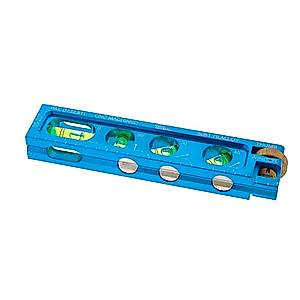 Ideal 35-207 6" Electrician Level With 4 Vials And Magnetic Jaw