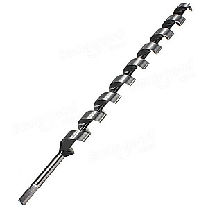 Drill Bits Twist Drill Bit - 460mm 6-28mm Shank Brad Point Drill SDS Auger Spiral Wood Drilling (26mm) - 1 x Drill Bit