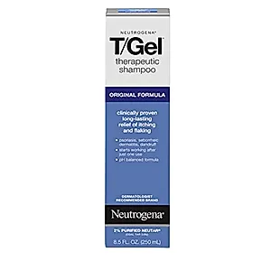 Neutrogena Coal Tar Therapeutic 8.5 Fl Oz Anti-Dandruff Shampoo