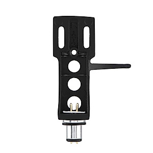 143 Turntable Headshell Mount with 4 Lead Wires Universal LP Turntable Phono Headshell Mount Replacement with Lead Wires