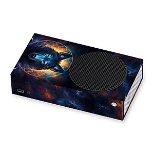 Head Case Designs Officially Licensed Jonas "JoJoesArt" Jödicke Dreamcatcher Wolf Art Mix Vinyl Sticker Gaming Skin Decal Cover Compatible With Xbox Series S Console