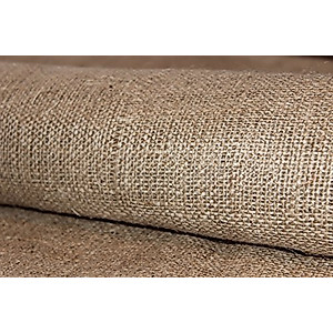 Burlapper Burlap Garden Fabric (40 Inch x 15 Feet, Natural)