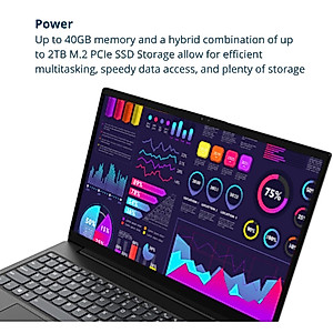 Lenovo V15 Business Laptop • 32GB RAM • 1TB SSD • Intel 4-core Processor • 15.6" FHD • Ethernet Port • HDMI • Windows 11 Pro • Sleek Design • Effortless Elegance (Renewed)