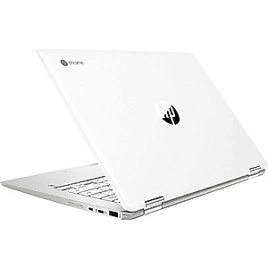 HP Chromebook X360 2-in-1 14.0” HD (1366 x 768) Touch-Screen Portable Laptop, Intel Celeron Processor N4000, 4GB Memory, 32GB eMMC Flash Memory, Webcam, Wi-Fi, Chrome OS, White