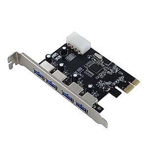 SEDNA - PCI Express USB 3.0 4 Port Adapter (4E) - NEC/Renesas 720201 chip Set