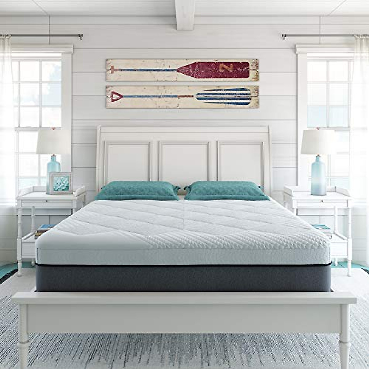 Classic Brands Cool Gel Quilted Memory Foam 14-Inch Mattress | CertiPUR-US Certified | Bed-in-a-Box, California King
