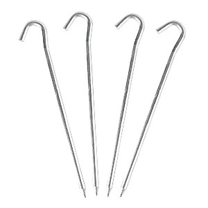 Stansport 7" Aluminum Tent Stakes - 4 Pack (822)