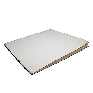 Avana Inclined Memory Foam Mattress Topper Wedge Pillow with Cooling Tencel Cover, King-Size