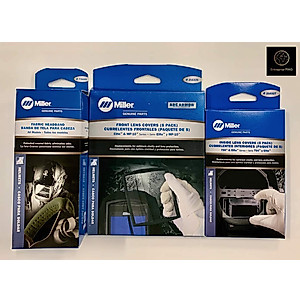 Miller Electric Elite & MP-10 Series 216326-216327 Combo Cover Lens and Headband 770249