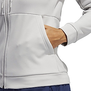 adidas Team Issue Full Zip Jacket - Women's Casual S Grey/White