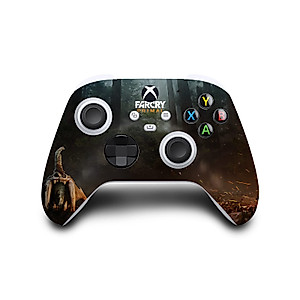 Head Case Designs Officially Licensed Far Cry Skull II Primal Key Art Vinyl Sticker Gaming Skin Decal Cover Compatible With Xbox Series X Console and Controller Bundle