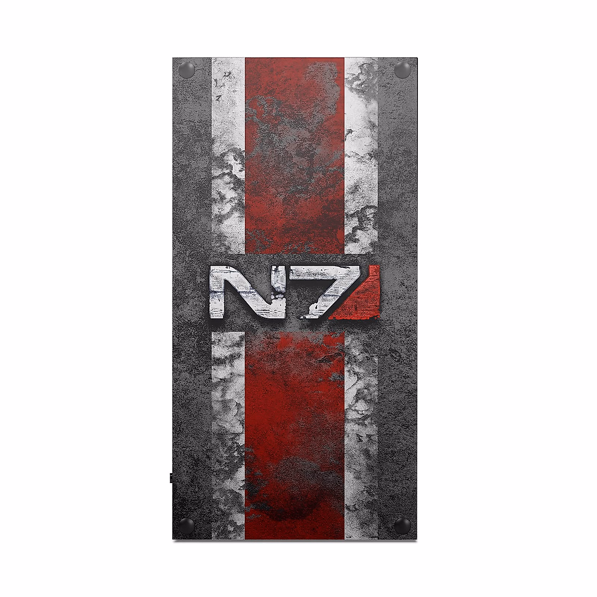 Head Case Designs Officially Licensed EA Bioware Mass Effect N7 Logo Distressed Graphics Vinyl Sticker Gaming Skin Decal Cover Compatible With Xbox Series X Console and Controller Bundle