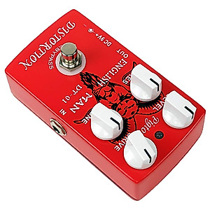 Guitar Effect Pedal Analog Distortion DC 9V True Bypass(US PP-30)