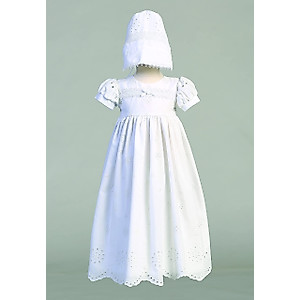 Baby Girl Baptism Dress Christening for Baby Girl White Baptismal Gown Vestido de Bautizo para Niña Bebe 3 Months