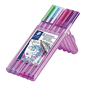 STAEDTLER Pens Triplus Fineliner Triangular Pens, 0.3mm