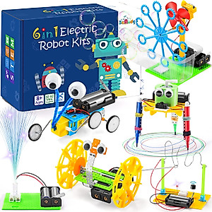 10 Set STEM Robot Kit for Kids 8-12, Boys Crafts for Girls Age 6-8, Science Kits for 8-10 Year Old