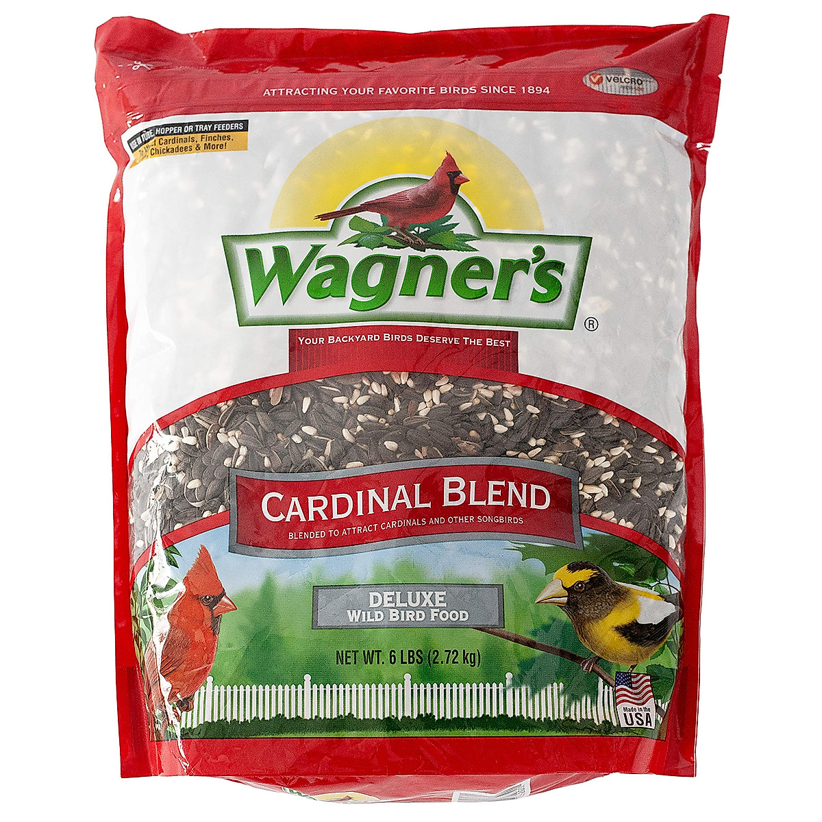 Wagner's Cardinal Blend Wild Bird Food (6-Pound) and Safflower Seed (5-Pound)