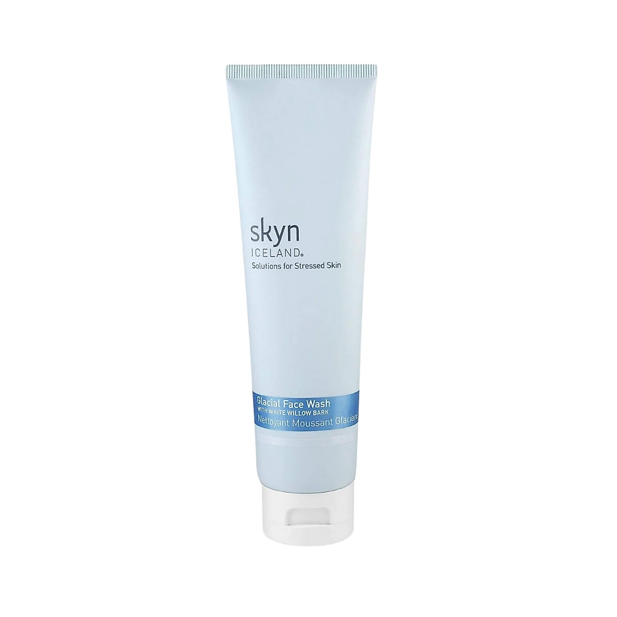 skyn ICELAND Glacial Face Wash: Creamy Foaming Cleanser to Refresh, Soothe & Purify Stressed Skin, 150ml / 5 oz