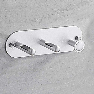 WANLIAN Hair Dryer Holder Wall Mount, Bathroom Hair Care Styling Tools Organizer Hanger,Bathroom Storage Rack