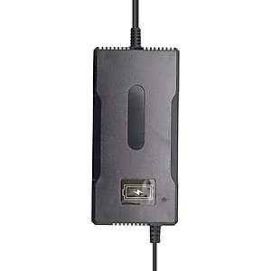 Eseegoo 42V 3A Power Charger Adapter for 36V Lithium Battery 10 Series 10S Lithium Battery Pack, Li-ion Battery Charger DC 5.5 * 2.1 with a 5.5 * 2.5mm Tip