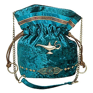 Disney Aladdin Jasmine Inspired Drawstring Handbag Tote Purse