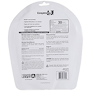 Howard Leight by Honeywell Leightning L3 Shooting Earmuff (R-03318) , Black