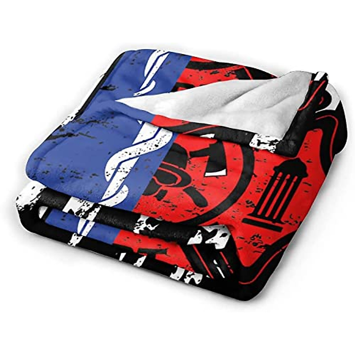 EMT Firefighter Firefighter EMT Cozy Comfy Christmas Throw Blankets Bed Blanket for Sofa Couch Lightweight Fleece Blanket for Women Men Kids