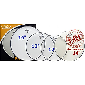 Remo Drum Set, 12-inch (PP0312BE)
