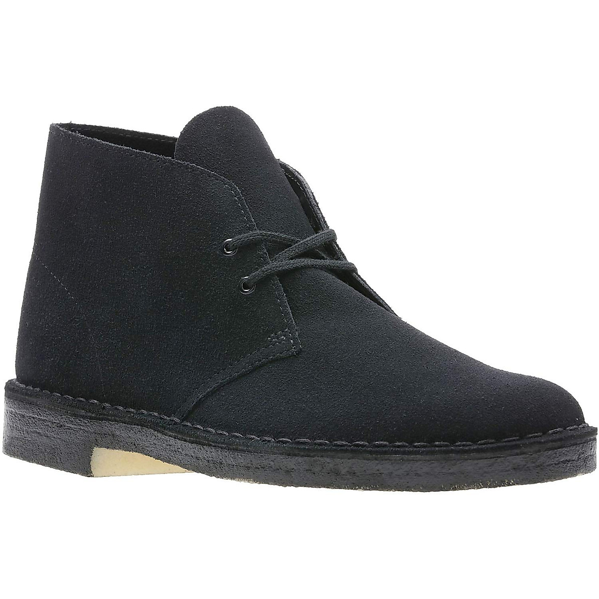 Clarks - Mens Desert Boot - Mo Boots, Size: 15 M US, Color: Black Suede