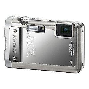 Olympus Stylus Tough 8010 14MP Digital Camera with 5x Wide Angle Zoom and 2.7 inch LCD (Silver) (Old Model)
