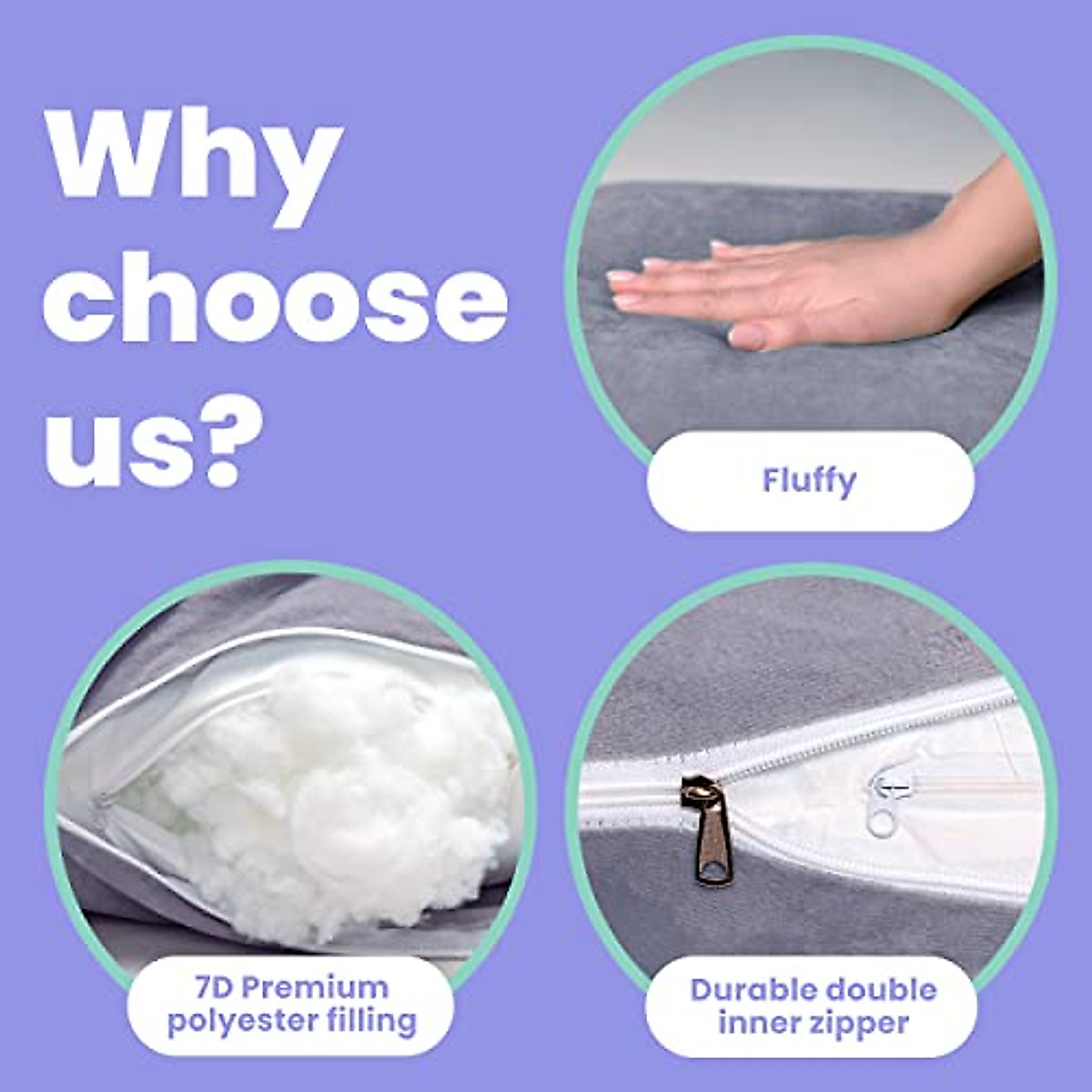 Pregnancy Pillows for Sleeping - U Shaped Full Body Pillow Support, 57inch Cooling Maternity Pillow for Pregnant Women, Support for Belly, Back, Legs. Pregnancy Gifts & Pregnancy Must Haves for Adult