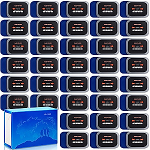 Tallew 60 Pcs Tire Patch 2.56 x 3.15 Inches Rubber Patches Radial Repair Patch Tube and Tire Plug Kit Emergency Repair Tool for Puncture Car Truck Bus Tractor Vehicle