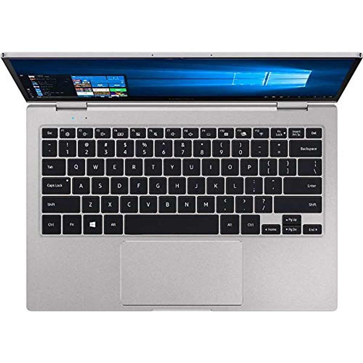 2019 Samsung Notebook 9 Pro 2-in-1 13.3" FHD Touch-Screen Laptop - Intel i7, 8GB DDR4, 256GB PCI-e SSD, 2X Thunderbolt 3, Webcam, WiFi, Fingerprint Reader, Active Pen, 2.84 LBS, 0.5", Titan Platinum