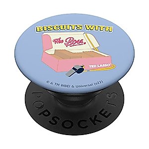 Ted Lasso Biscuits With The Boss PopSockets Swappable PopGrip