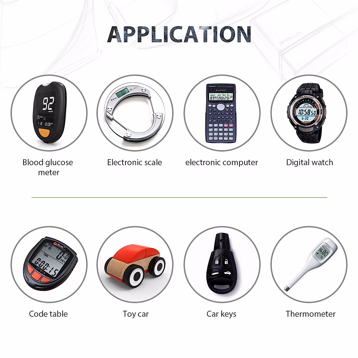 LiCB 20 Pack LR1130 AG10 Battery 1.5V Long-Lasting Alkaline Button Cell Batteries