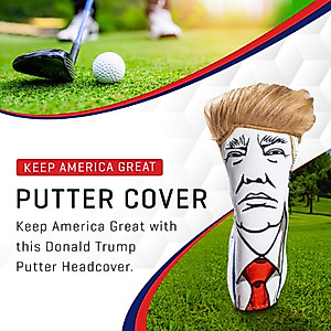 Pins & Aces Golf Co. Keep America Great Putter Head Cover (Blade)