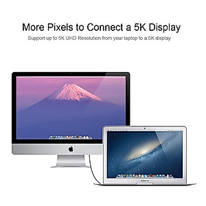GodSpin USB C to USB C Cable (10Gbps) SuperSpeed [Certified] USB Type-C to USB Type-C, 100W Power (USB 3.1, 3.2, Thunderbolt 3) Nylon Braided, Dual 4k or Single 5k @60hz Display (10ft/10Gbps)