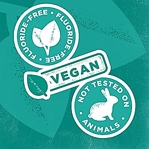 Tom's of Maine Fluoride-Free Antiplaque & Whitening Natural Toothpaste, 5.5 Ounce (Pack of 2) - Packaging May Vary