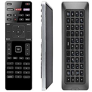 Universal Replacement Remote Control Compatible with All Vizio Smart TV Include D-Series M-Series P-Series V-Series Including Dual Side QWERTY Keyboard