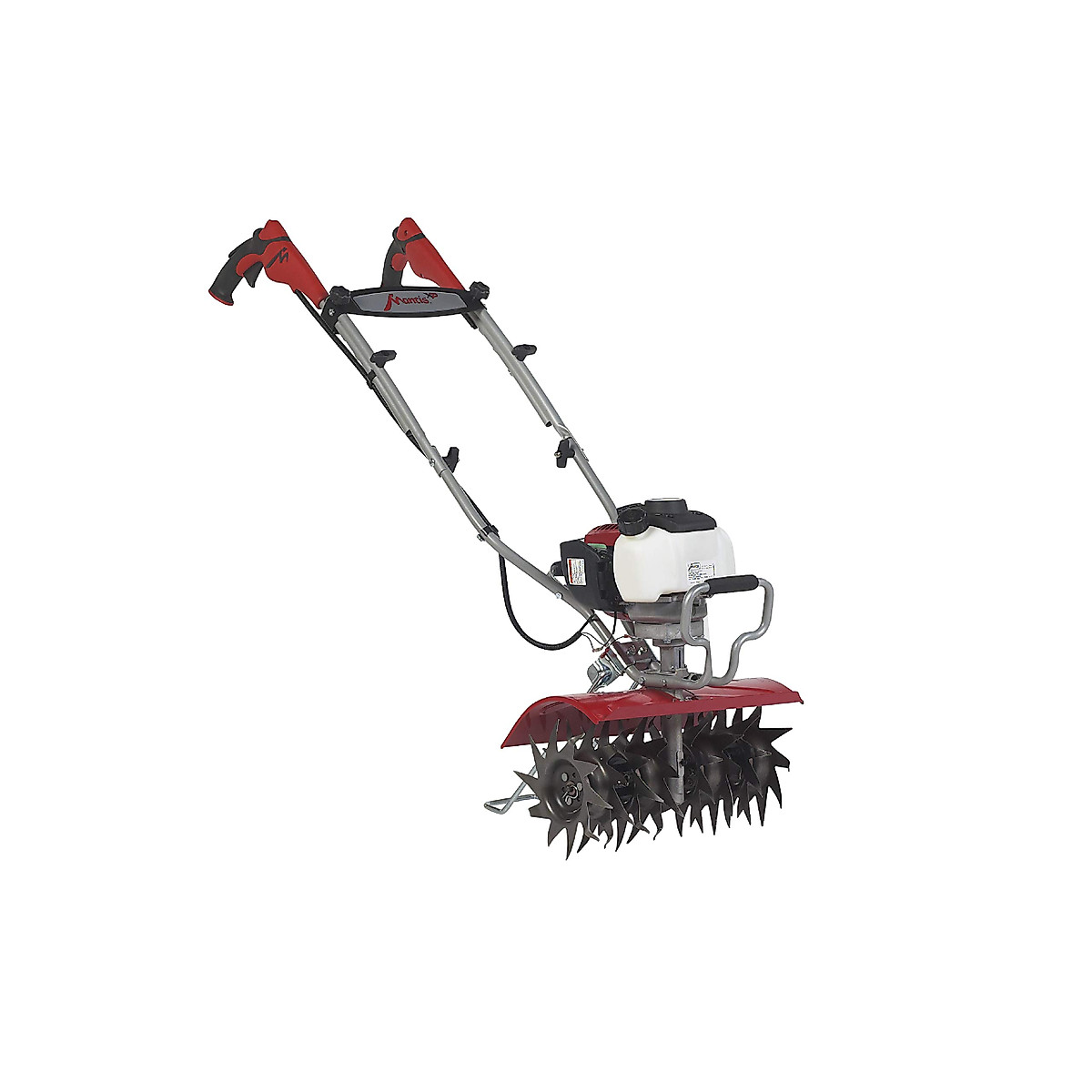 Mantis 7566-12-02 Deluxe XP 4-Cycle Tiller with Kickstand, 16-Inch
