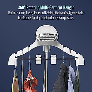 Conair Full Size Garment Steamer for Clothes, Turbo ExtremeSteam 1875W Professional Steam and Press