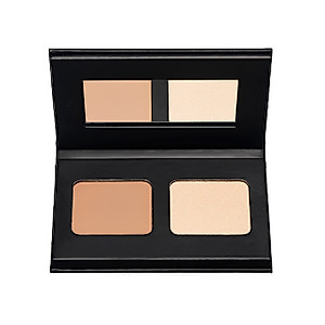 Kevyn Aucoin The Contour Duo On The Go -Sculpting Powder Medium / Highlight Candlelight