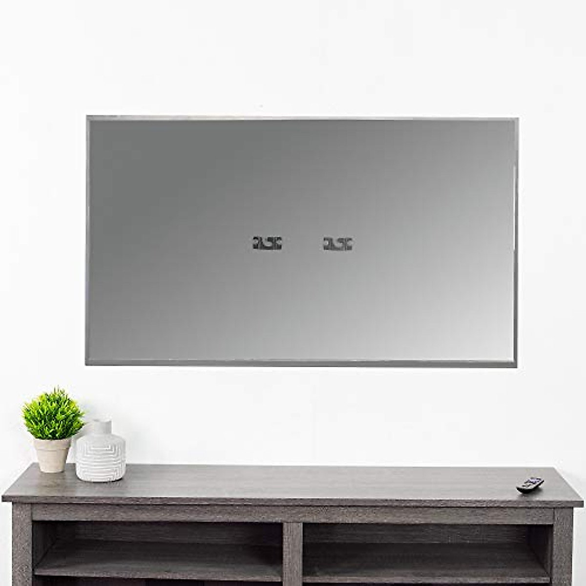 VIVO Fixed TV Mount for up to 70 inch Flat Screens, Soundbar Wall Mount Picture Hanging Style, Thin Ultra-Low Profile, MOUNT-VW00