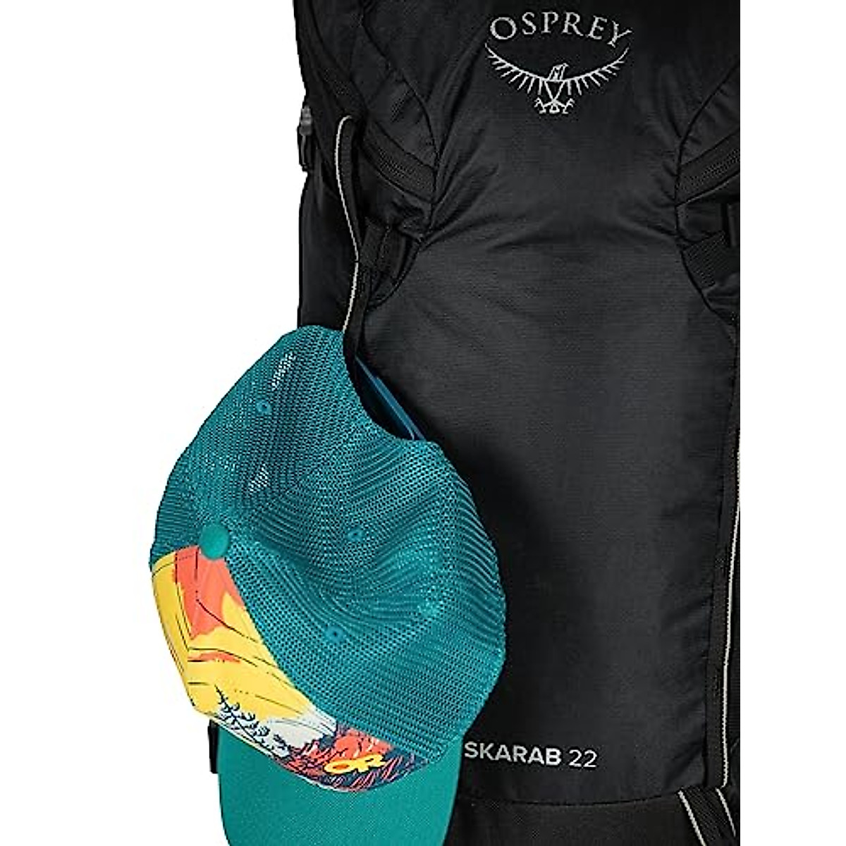 Osprey Skarab 22L Men's Hiking Backpack with Hydraulics Reservoir, Tundra Green