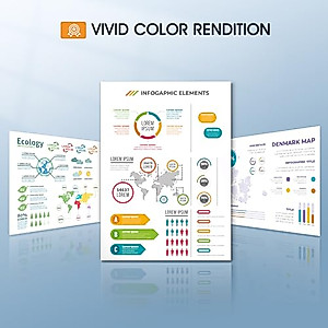 Cool Toner Compatible Toner Cartridge Replacement for Canon 055H 055 MF743Cdw Toner for Canon imageCLASS MF741Cdw MF746Cdw MF745Cdw LBP664Cdw Printer (Black Cyan Magenta Yellow, with Chip, 4-Pack)