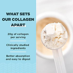 Ancient Nutrition Collagen Peptides, Collagen Peptides Powder, Vanilla Hydrolyzed Collagen, Supports Healthy Skin, Joints, Gut, Keto and Paleo Friendly, 12 Servings, 20g Collagen per Serving