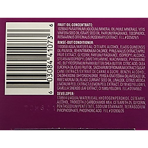 Garnier Hair Color Nutrisse Ultra Color Nourishing Creme, BR3 Intense Burgundy (Lotus Berry) Red Permanent Hair Dye, 1 Count (Packaging May Vary)